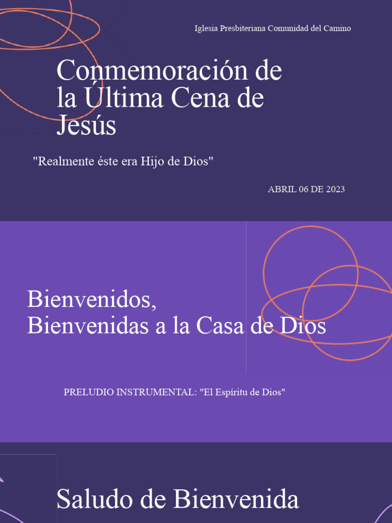 Conmemoración de La Última Cena de Jesús | PDF | eucaristía | Cristo ...