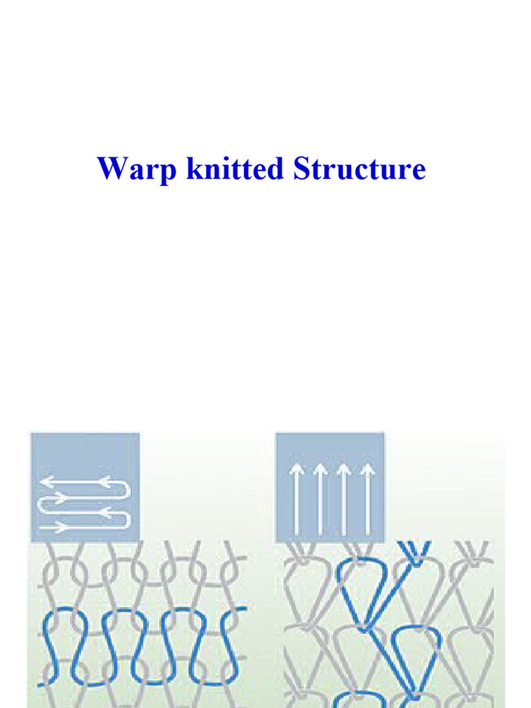 Understanding Warp Knit Structures | PDF | Knitting | Textiles