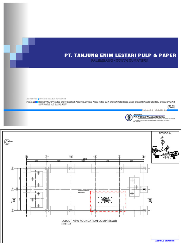 CONSTRUCT NEW CONCRETE FOUNDATION AIR COMPRESSOR | PDF | Civil ...