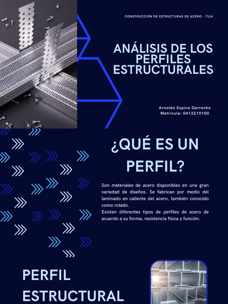 Análisis de Perfiles Estructurales | PDF