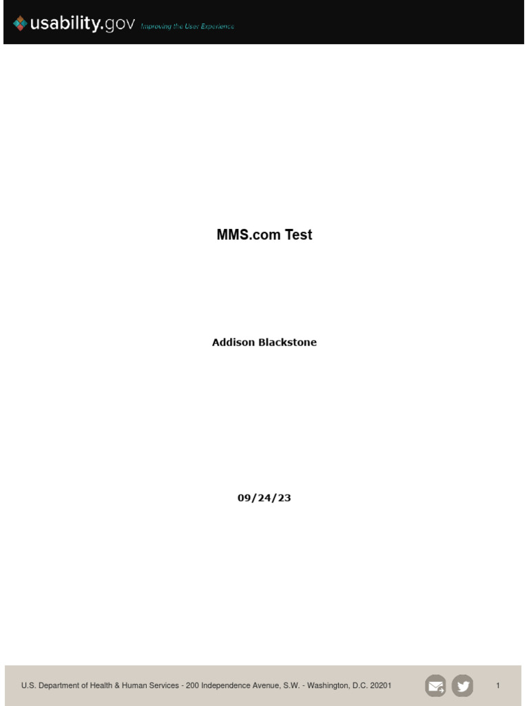 Mms Usability Report Blackstone PDF | PDF | Usability | Human Communication Mms Usability Report Blackstone PDF | PDF | Usability | Human Communication