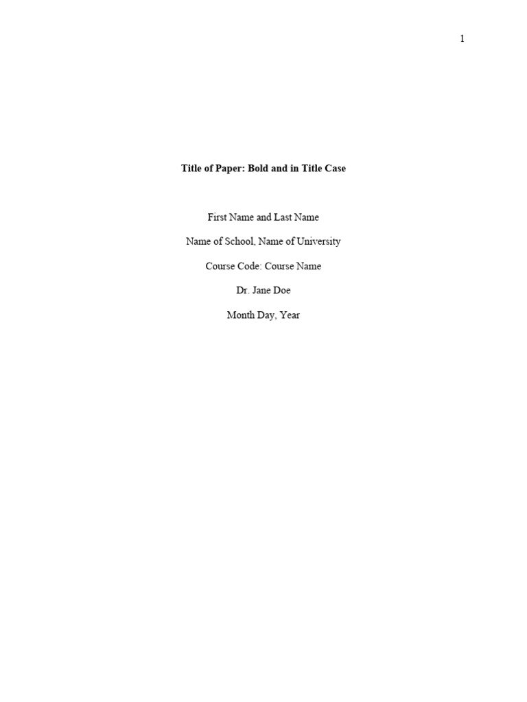 Template. Assignment - APA-7 | PDF | Apa Style | Paragraph