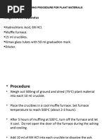 Mehlich 3 Soil Sample Extraction SOP | PDF | Ph | Acid