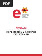 Modelo de Prueba Oral DELE A2 | PDF | Artes del Lenguaje y Comunicación