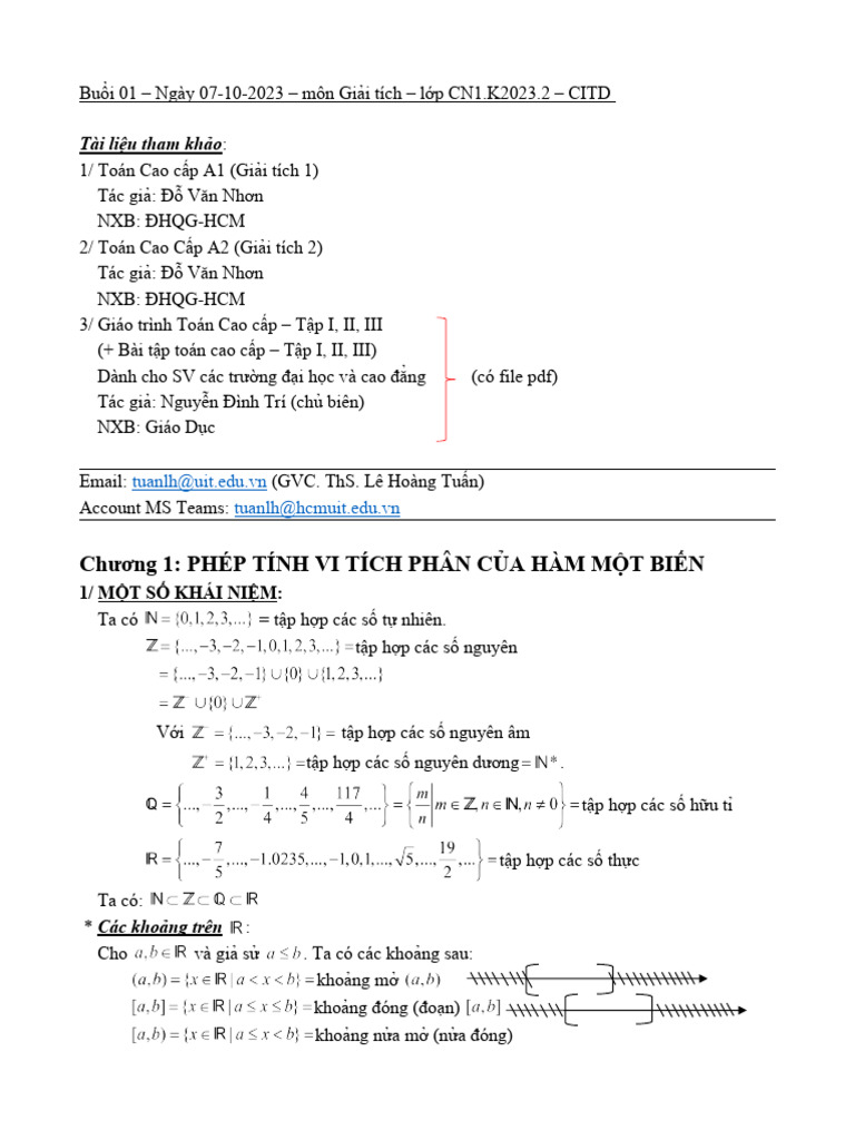 Buoi 01 - Ngay 07-10-2023 | PDF