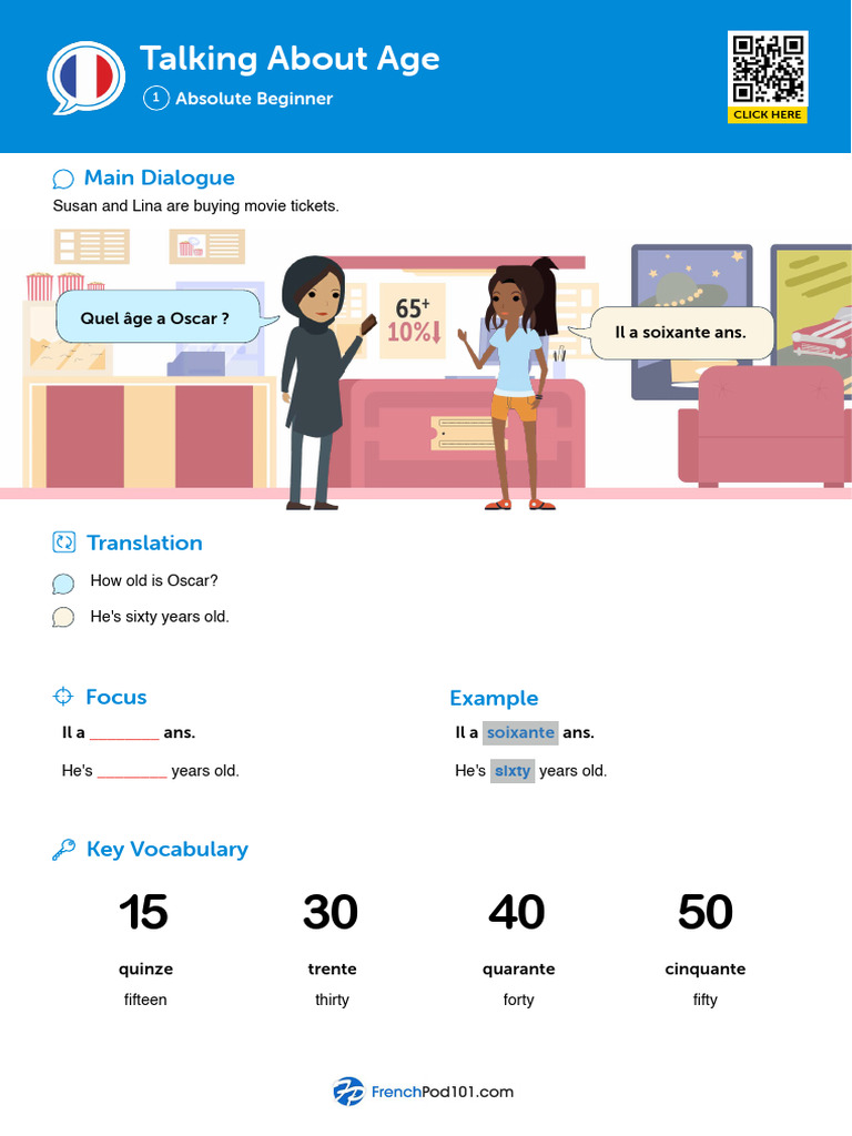 French Age | PDF | Human Development | Human Life Stages