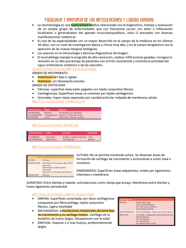 Guia Reuma 2021 | PDF | Articulación | Gota