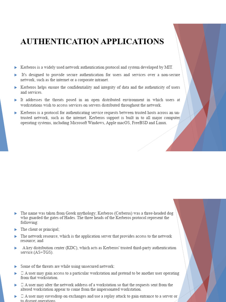 Unit 4 (Kerberos) | PDF | Security | Computer Security