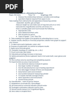 IGCSE Experiment Planning Guide | PDF