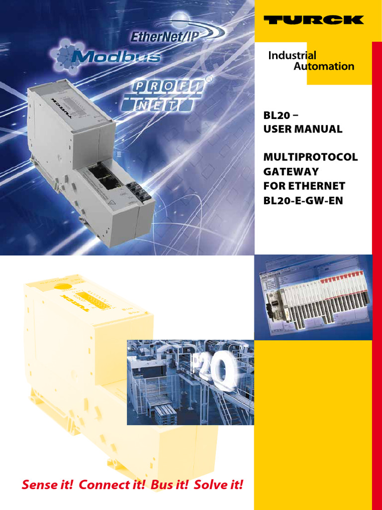 BL20 User Manual | PDF | Computer Science | Computer Engineering