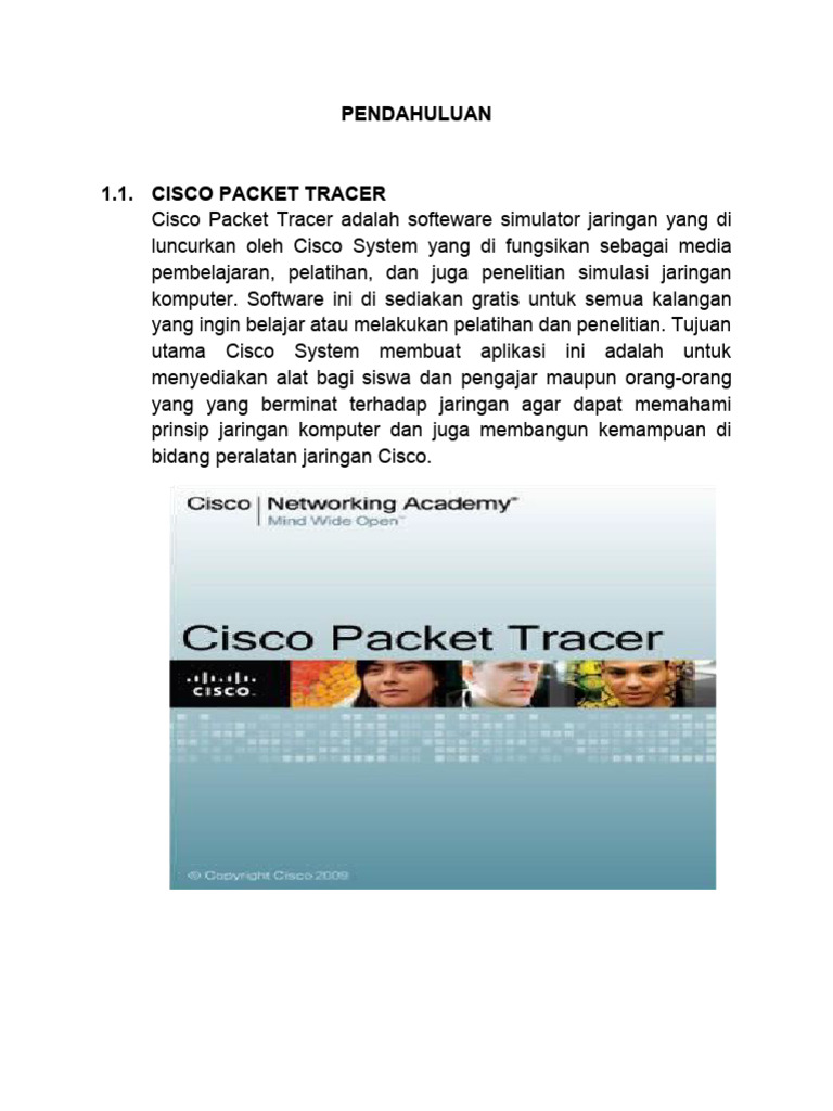 Modul Cisco Packet Tracer 1 Pdf