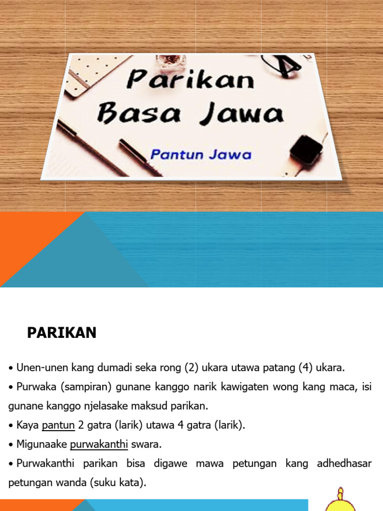 Pengertian dan Contoh Parikan Jawa | PDF