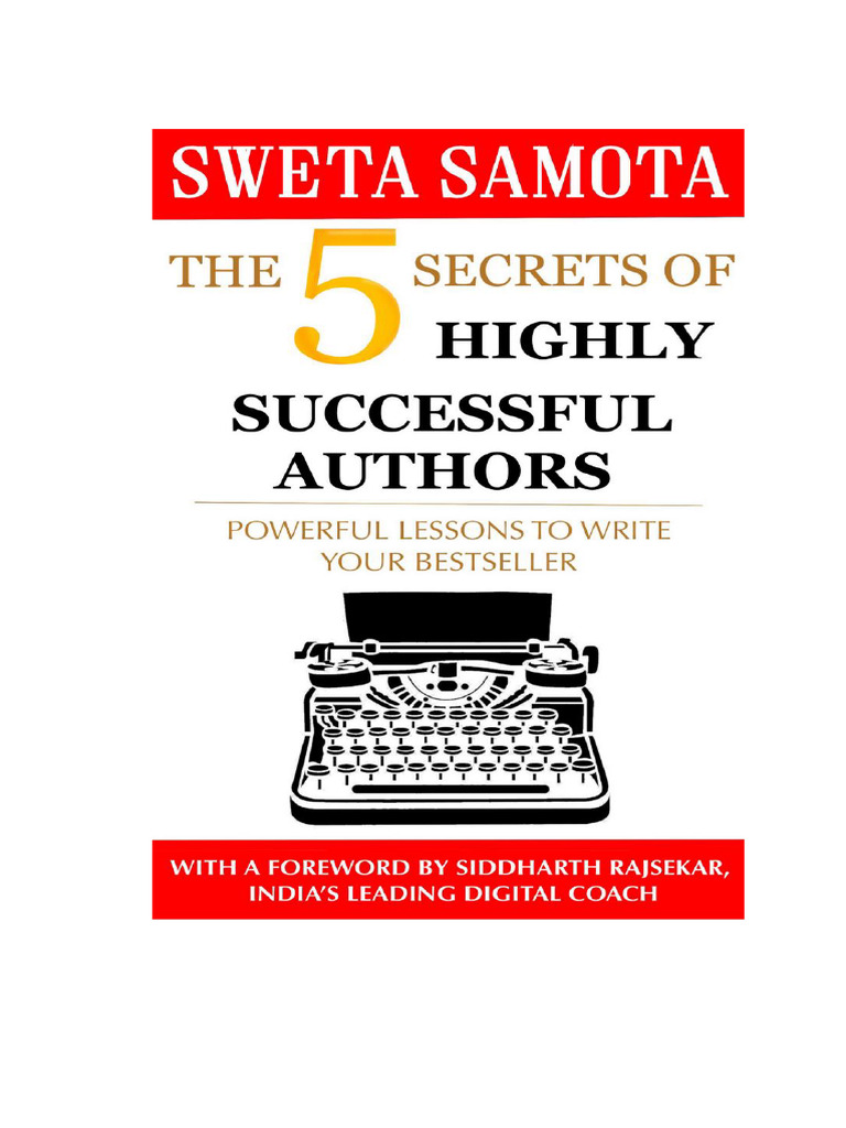 Ebook - The 5 Secrets of Highly Successful Authors | PDF | Books | Non ...