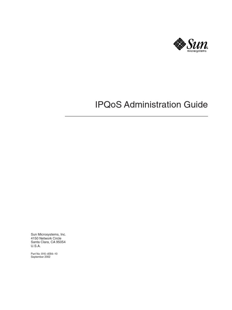 Adminguide Ipqos | PDF | Quality Of Service | Computer Networking