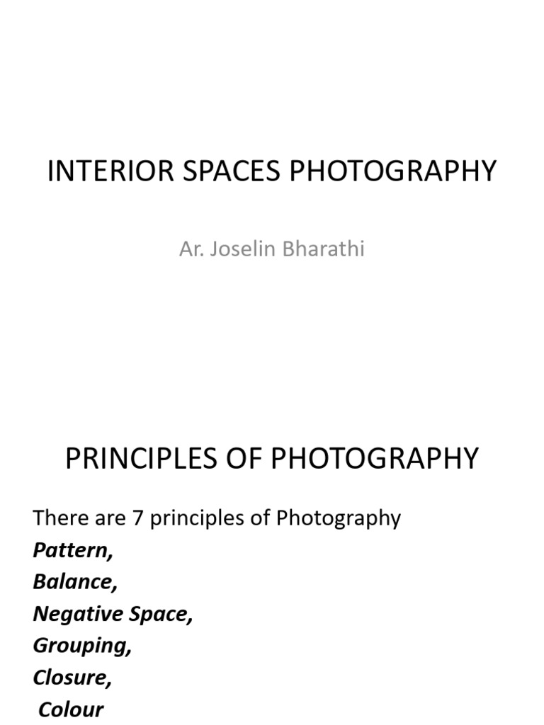 Photography Principles for Designers | PDF | Camera | Camera Lens