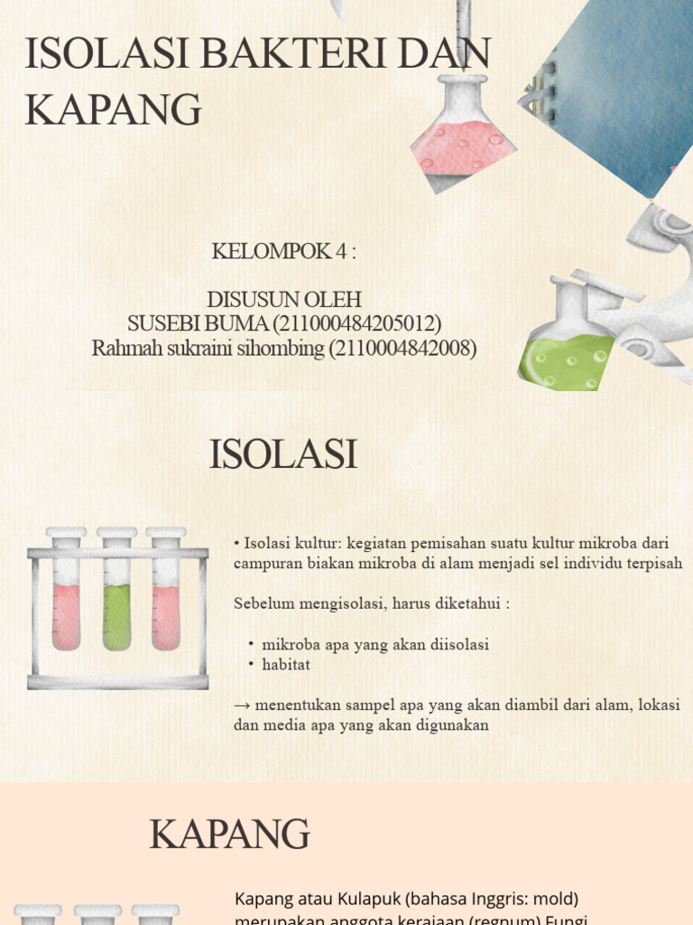 ISOLASI BAKTERI | PDF