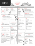 La Mercerie Full Menus | PDF | Foods | Beverages