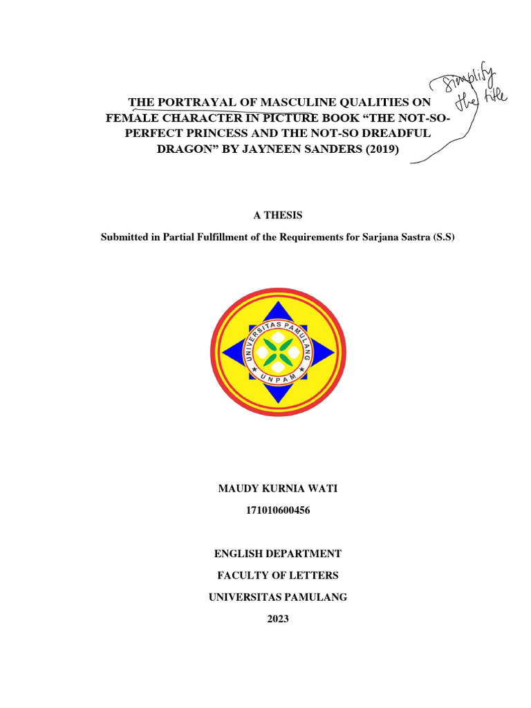 Proposal BHS Inggris | PDF | Gender | Gender Studies