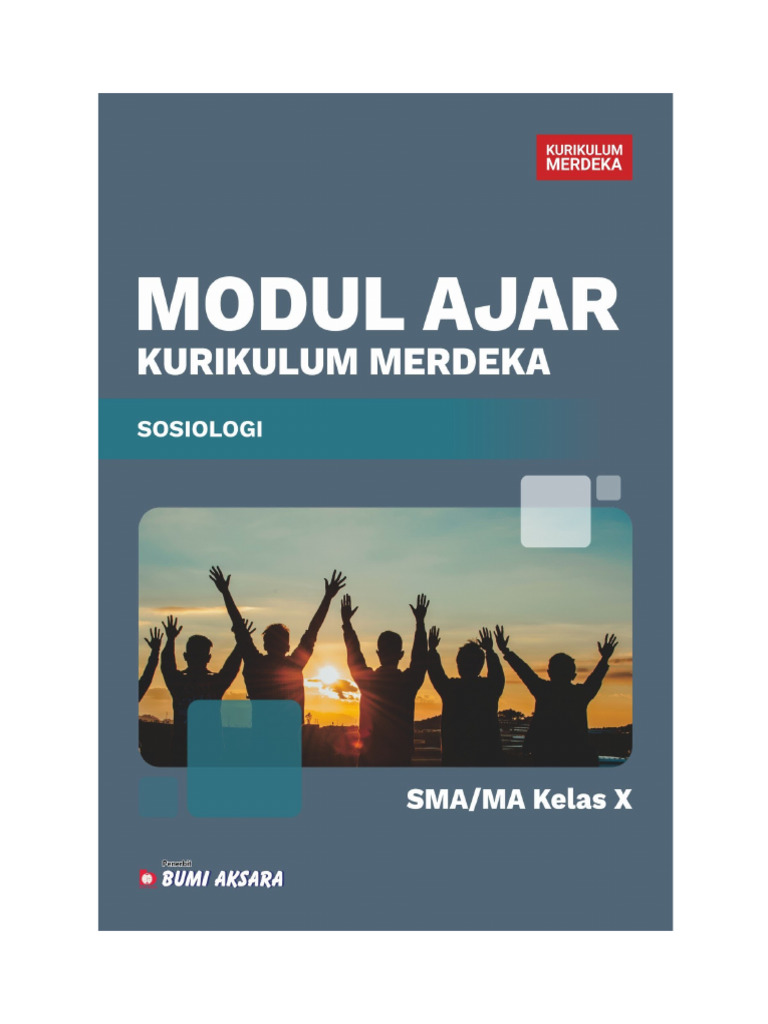 ATP Modul Ajar Sosiologi X | PDF | Sains & Matematika