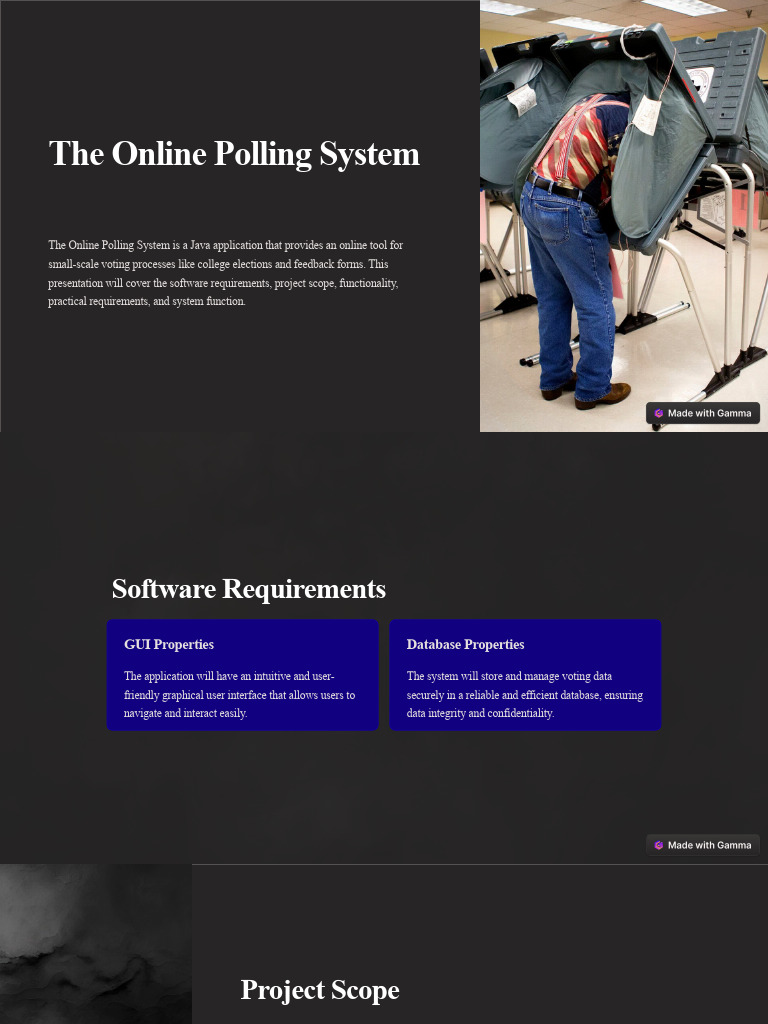 The Online Polling System | PDF The Online Polling System | PDF