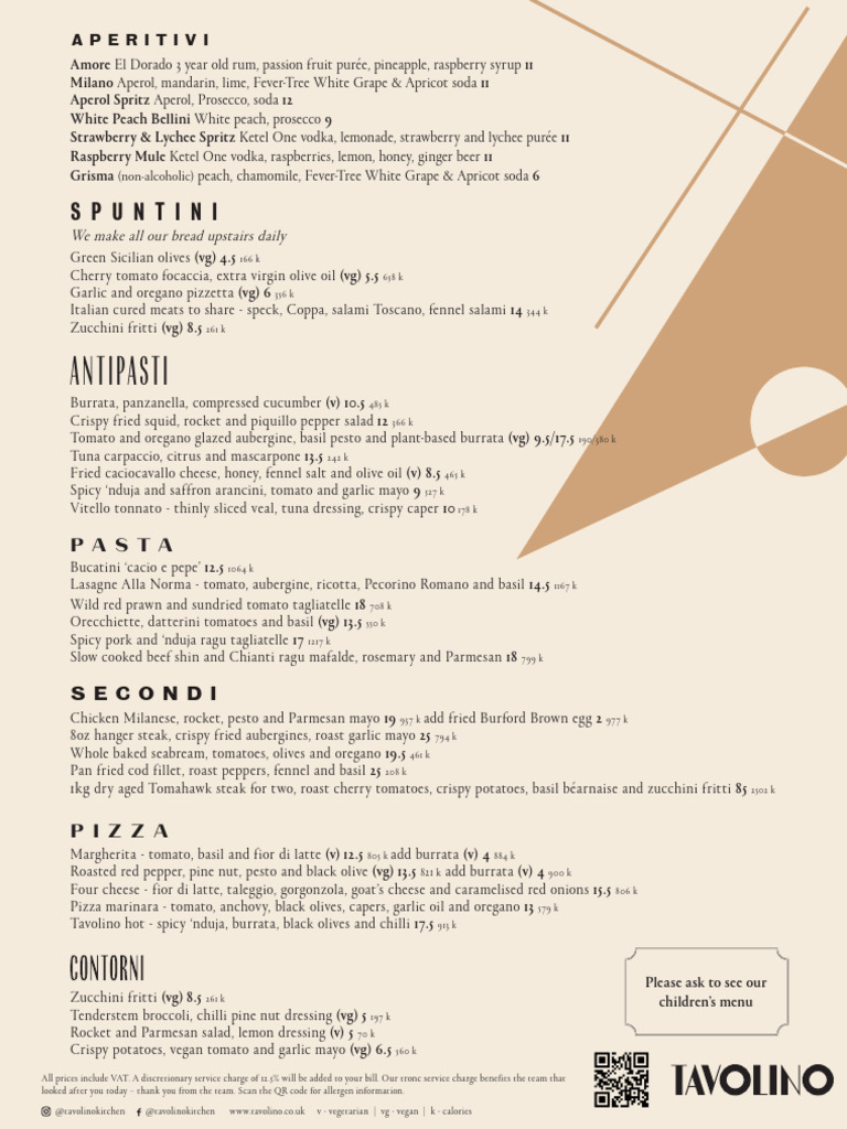 Tavolino Menu July 2023 WEB | PDF | Pesto | Roasting