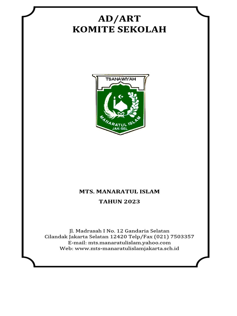 Ad Art Komite | PDF | Karier & Perkembangan