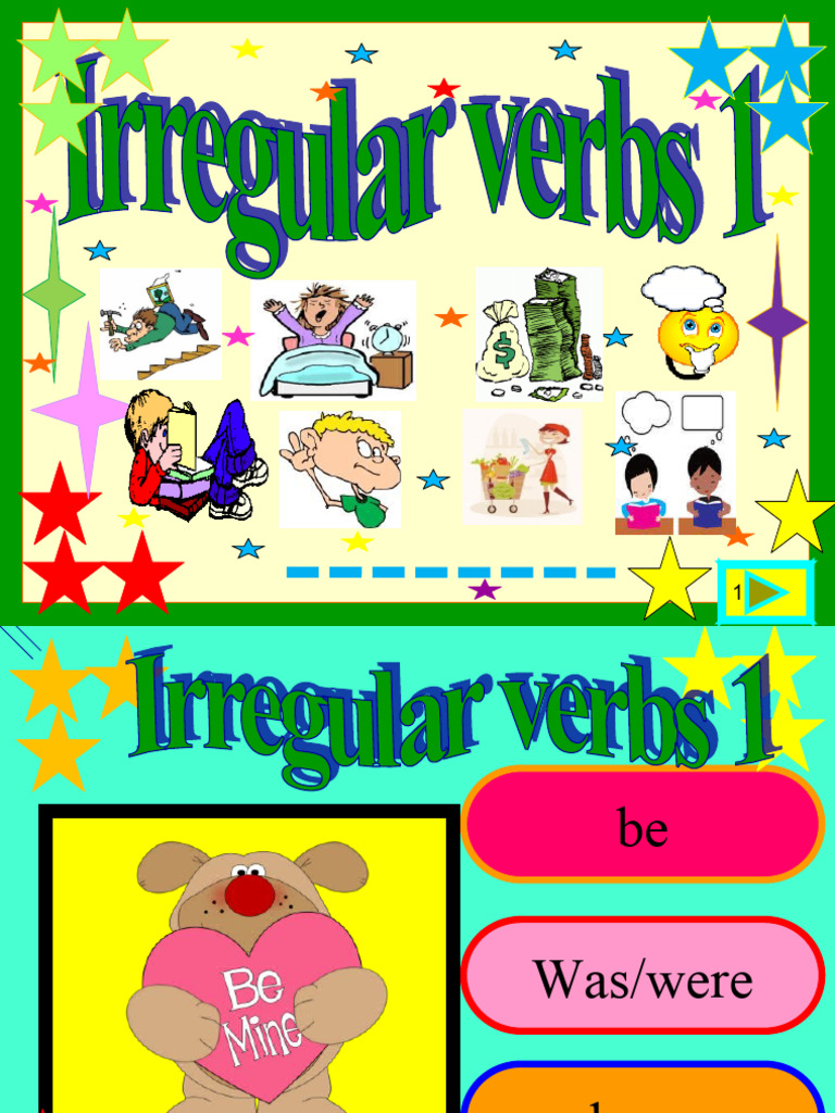 Irregular Verbs To Choose and Jeopardy | PDF