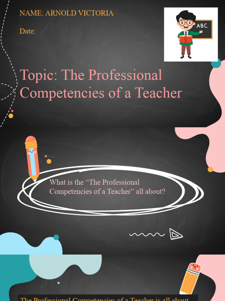 Teacher Professional Competencies Explained | PDF | Teachers | Pedagogy