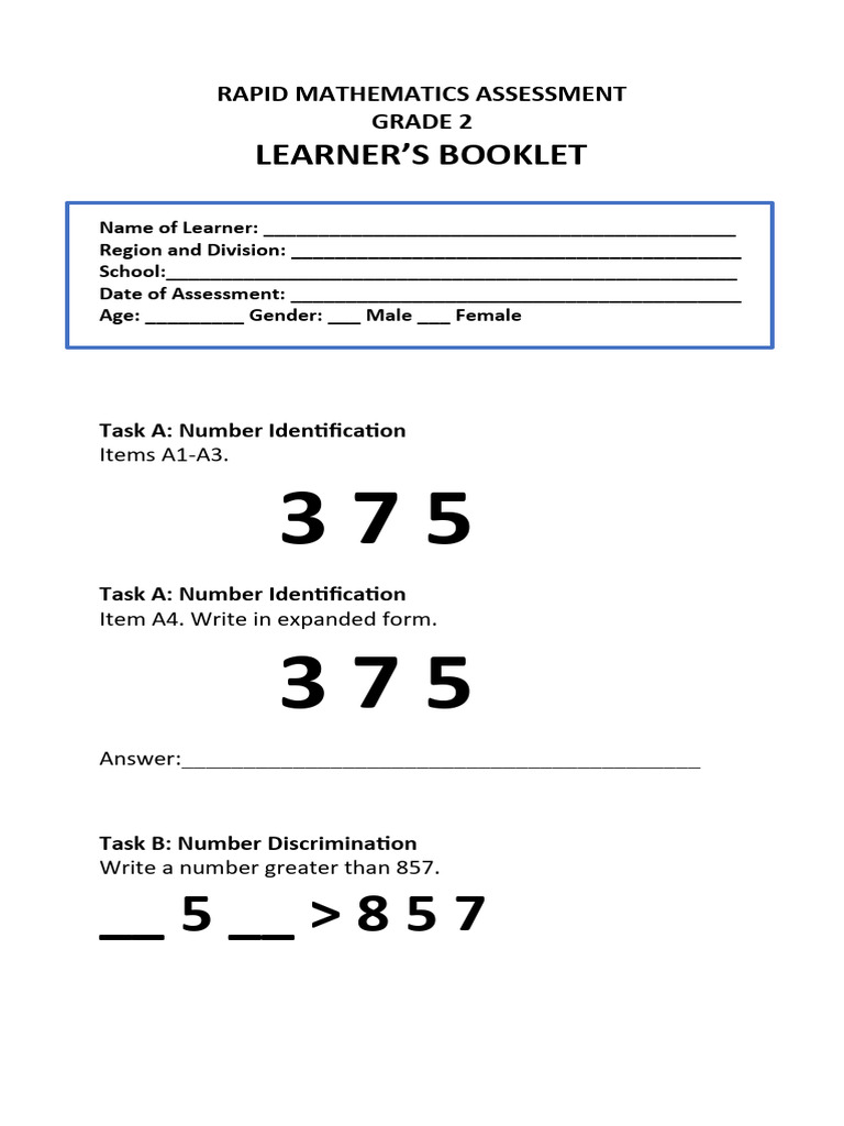 Rma Grade 2 NLC | PDF | Elementary Mathematics | Arithmetic
