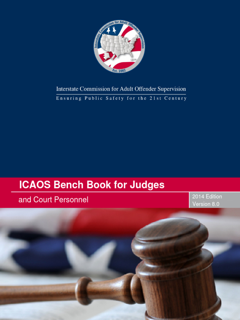 Benchbook | PDF | Probation | Crimes