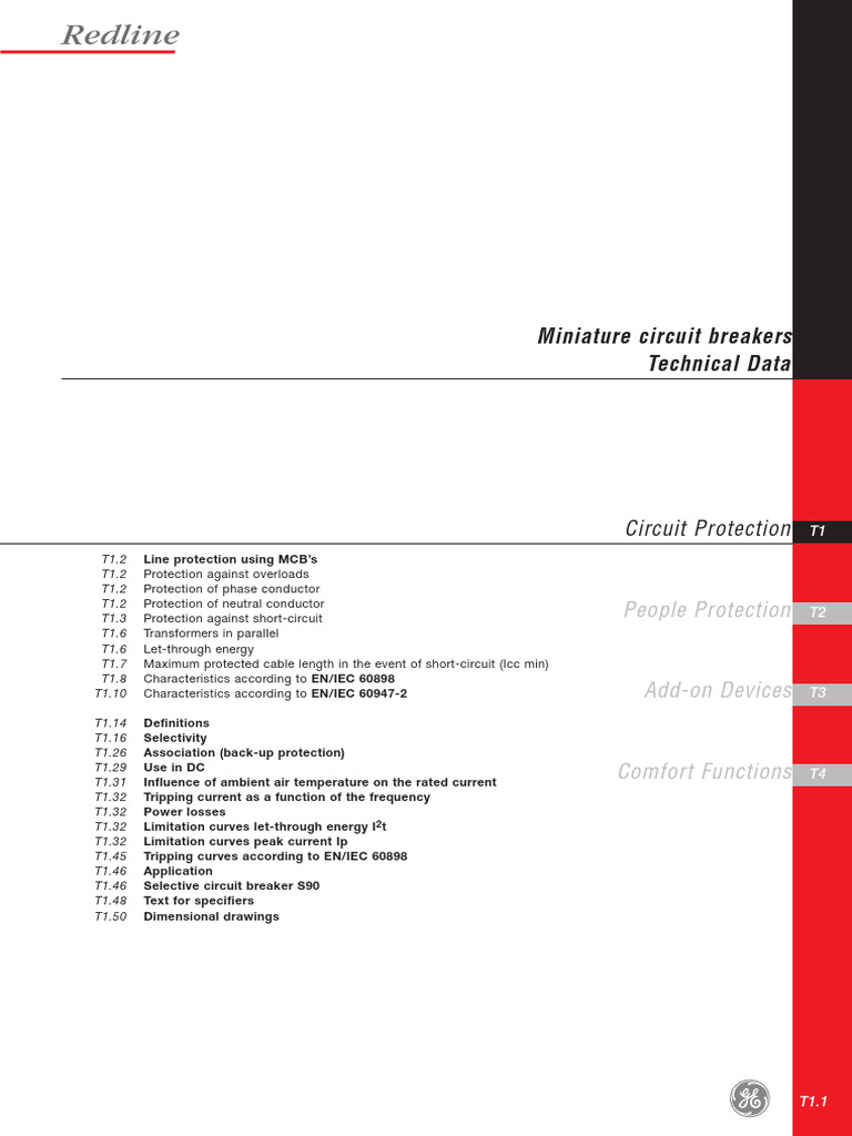 Redline Technical Catalogue English | PDF | Electrical Conductor ...