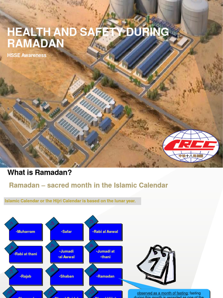 Health & Safety Tips for Ramadan | PDF | Ramadan | Drink