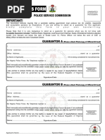 Polac Guarantor Form | PDF
