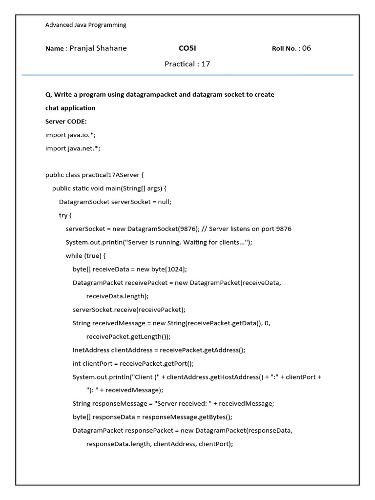 Practical 17 | PDF | Computer Architecture | Computer Science
