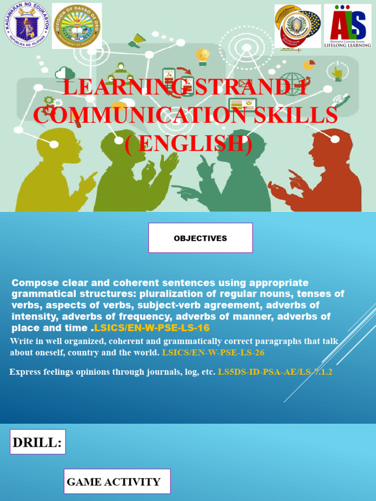 English PPT ALS | PDF | Adverb | Verb