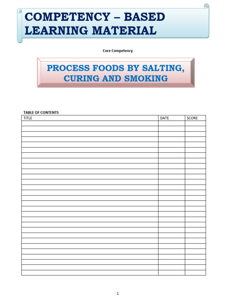 Salting, Curing, and Smoking Foods | PDF | Food Preservation | Smoking ...