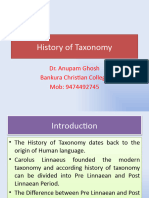 1.history of Taxonomy and Its Importance | PDF | Taxonomy (Biology ...