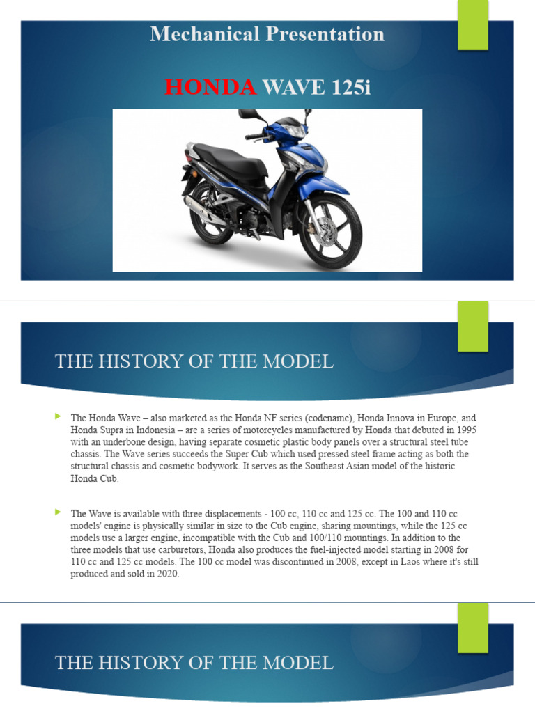 Mechanical Presentation | PDF | Automotive Industry | Vehicles