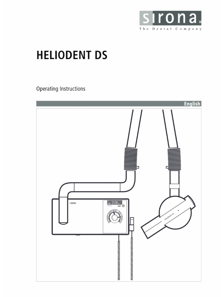 Sirona Heliodent DS Intraoral X-Ray | PDF