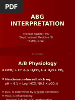 Acid-Base Worksheet | PDF | Intensive Care Medicine | Clinical Medicine