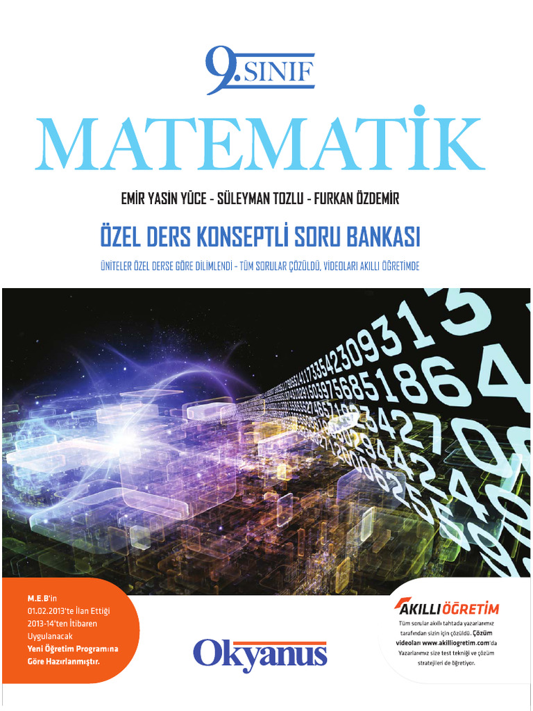 Okyanus 9 Sinif Matematik Yeni | PDF
