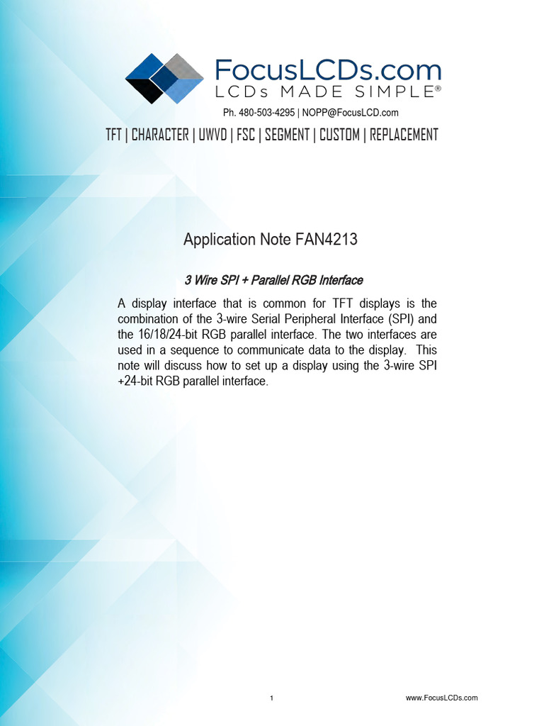 Application Note Fan4213 | PDF | Microcontroller | Rgb Color Model