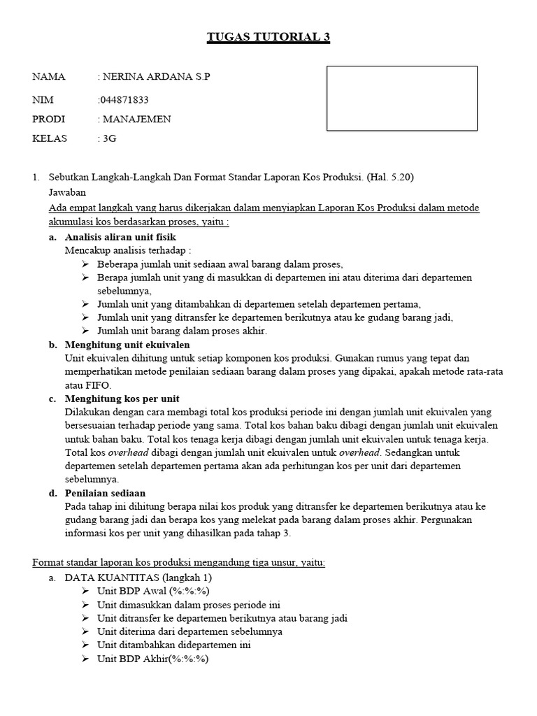 TT03 - Akutansi - Nerina | PDF