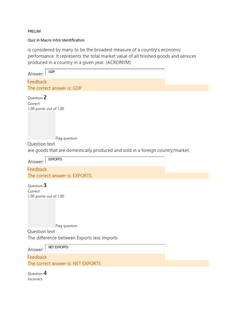 P-Quiz in Macro Intro Identification | PDF | Economics | Macroeconomics