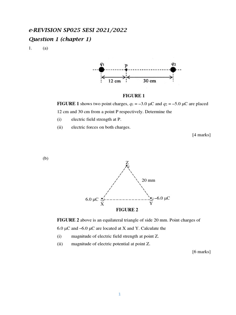 E-Revision Questions SP025 | PDF | Inductor | Capacitor