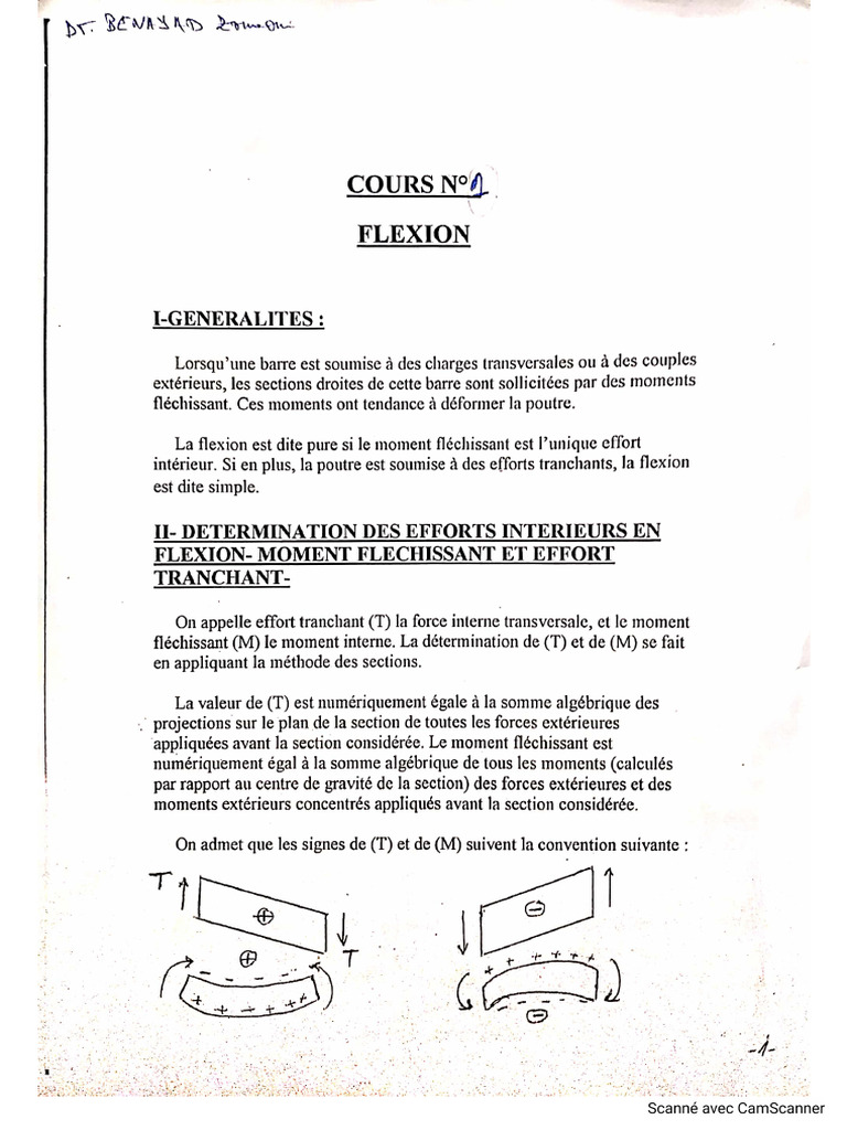 Flexion Simple | PDF