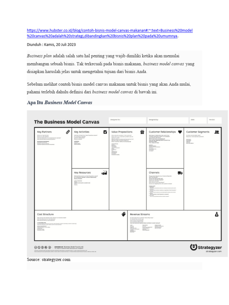 Materi BMC Download | PDF | Karier & Perkembangan | Bisnis