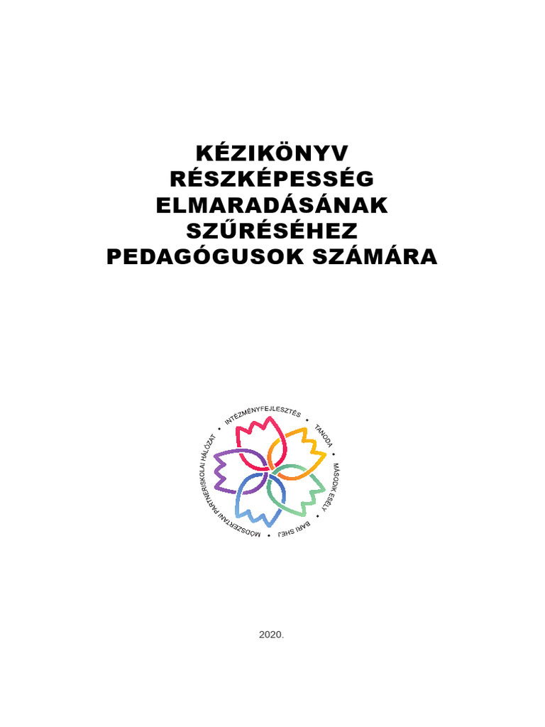 EFOP317 Kezikonyv Reszkepesseg Elmaradasahoz | PDF