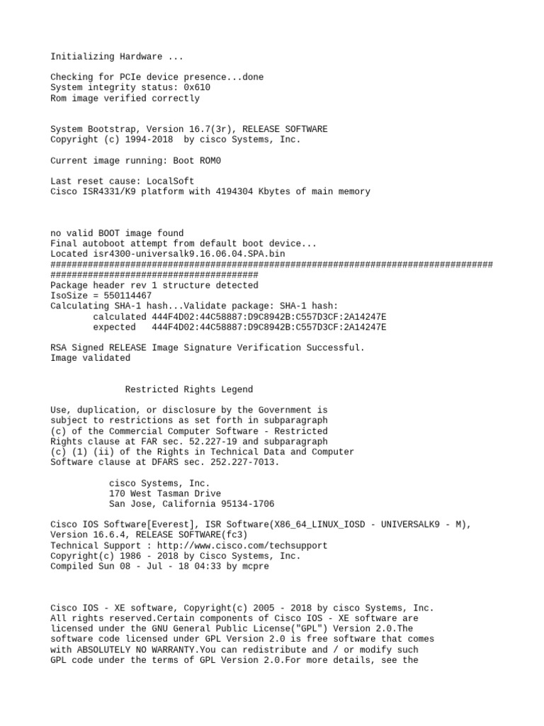 9.1 Configurazionerouter | PDF | Booting | Ip Address