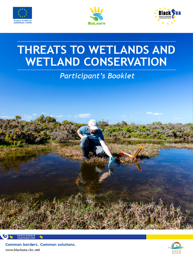 BSB142 - BioLEARN - 11b - Threats To Wetlands and Wetland Conservation - Participants Booklet ...